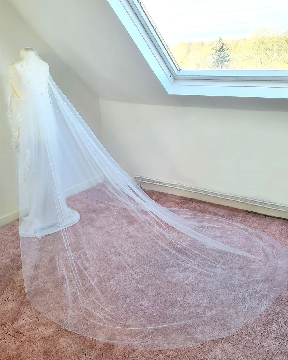 Embroidered Wedding Veil Shop — Natasha Nicole Studio Embroidered ...