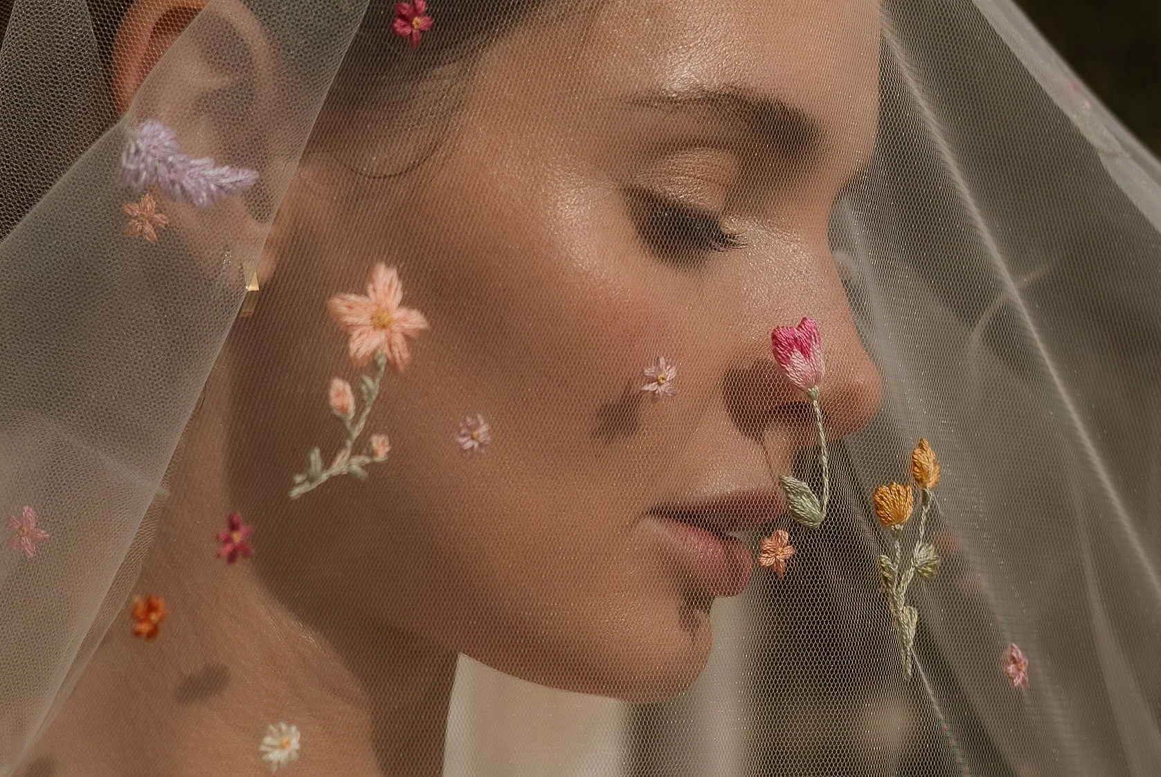 Embroidered Wedding Veil Shop — Natasha Nicole Studio Embroidered ...