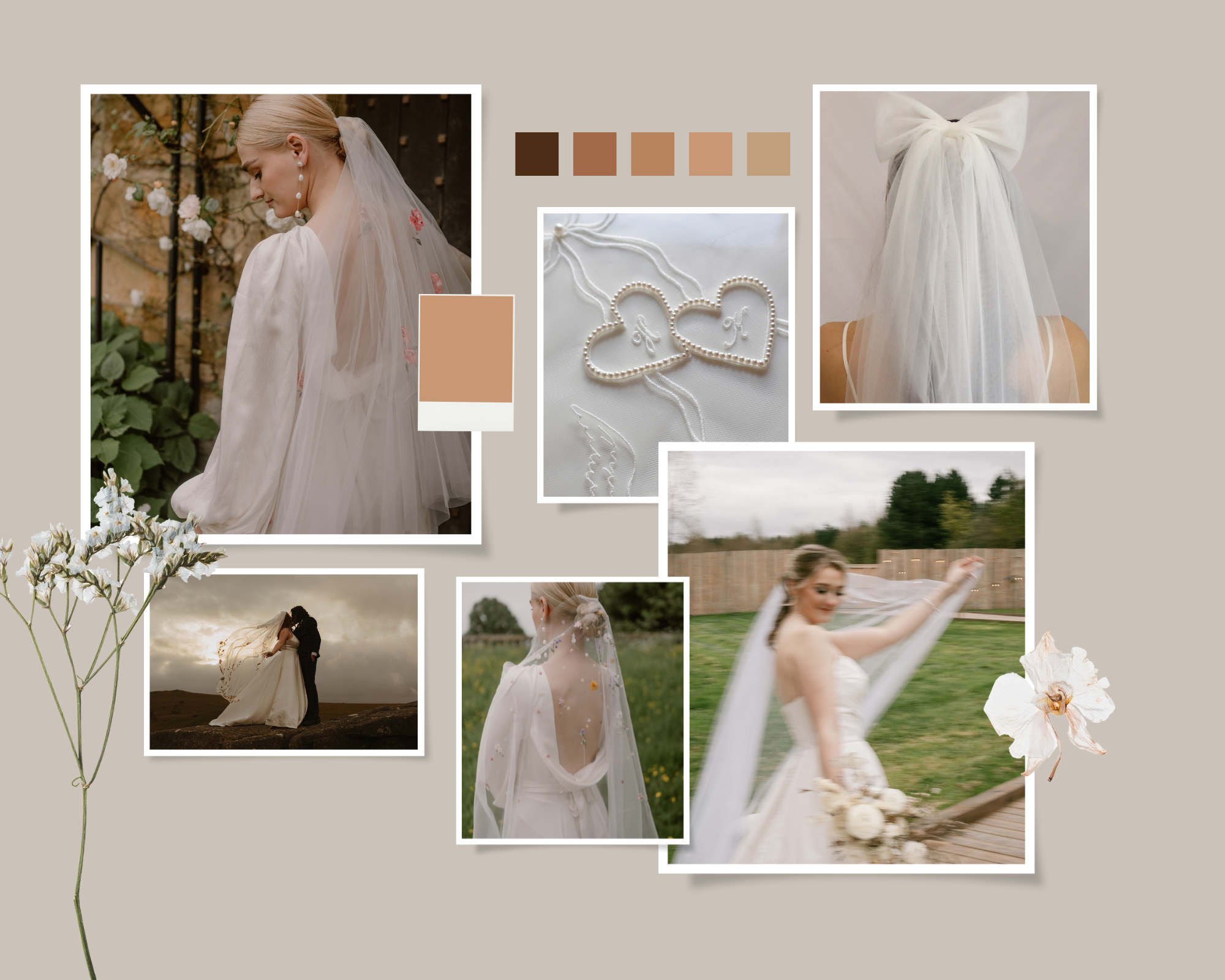 Does My Veil Have to Match My Wedding Dress? — Natasha Nicole Studio ...