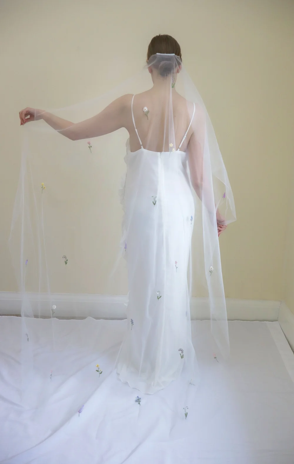 Embroidered Wedding Veil Shop — Natasha Nicole Studio Embroidered ...