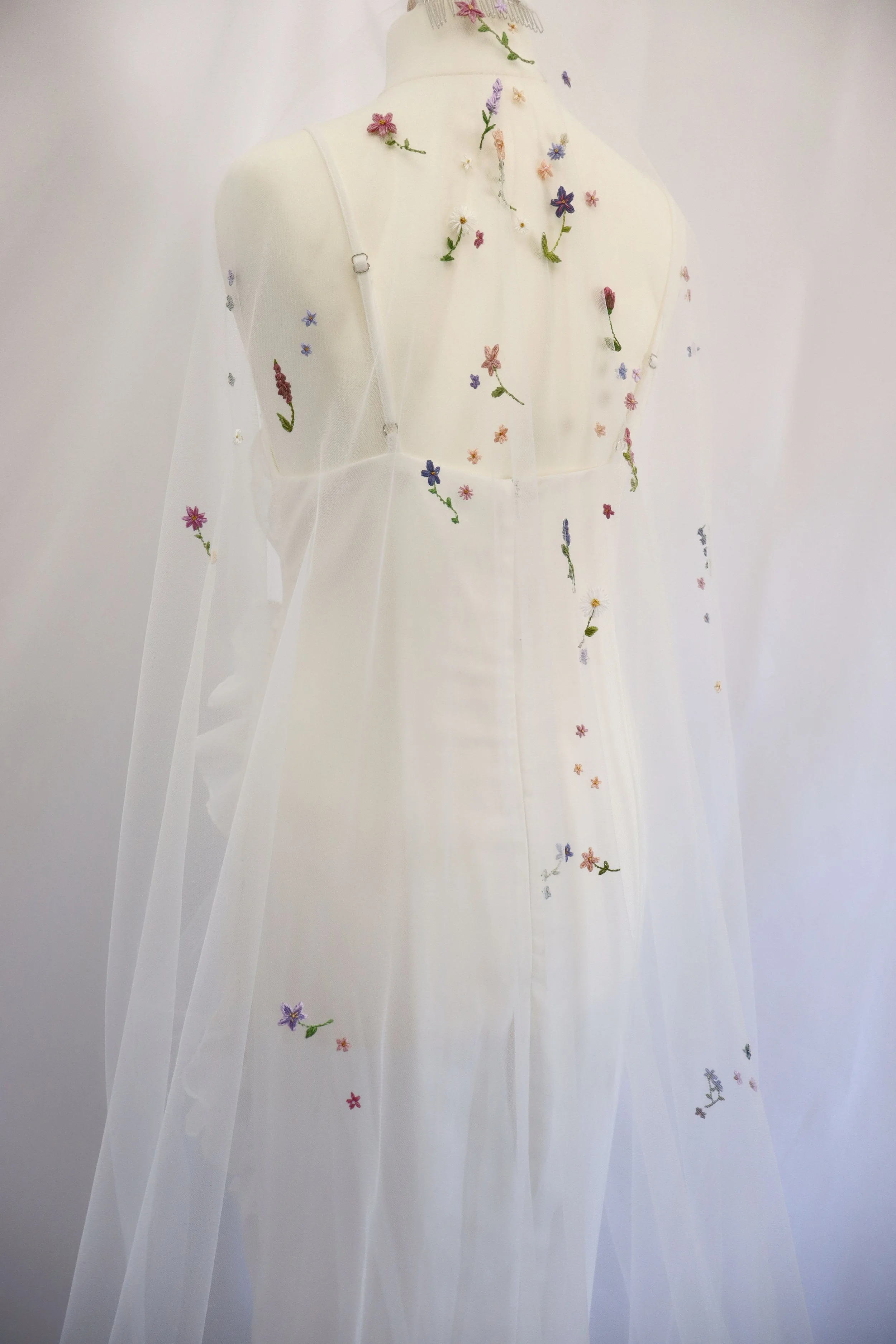 Embroidered Wedding Veil Shop — Natasha Nicole Studio Embroidered ...