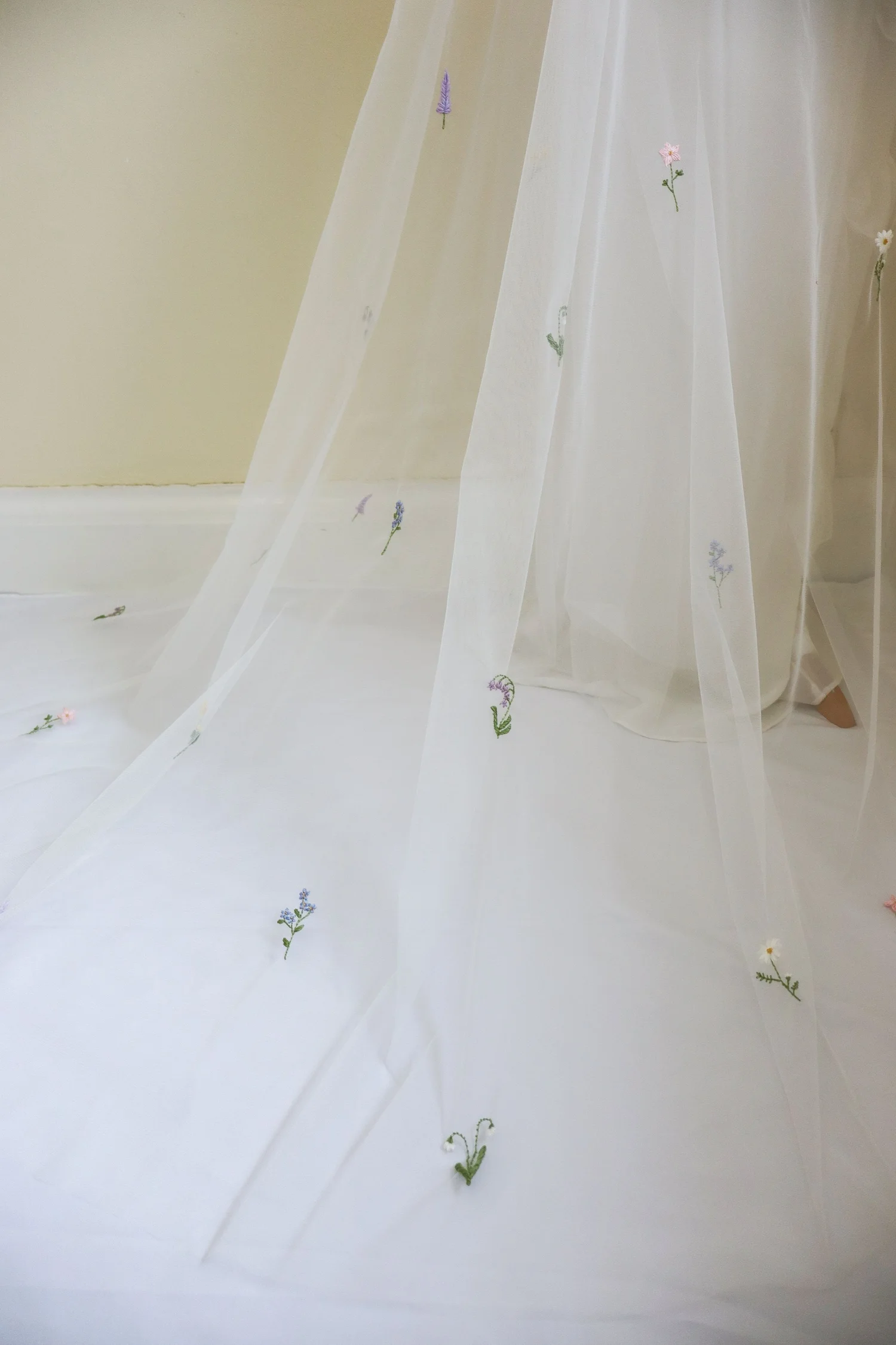 Embroidered Wedding Veil Shop — Natasha Nicole Studio Embroidered ...