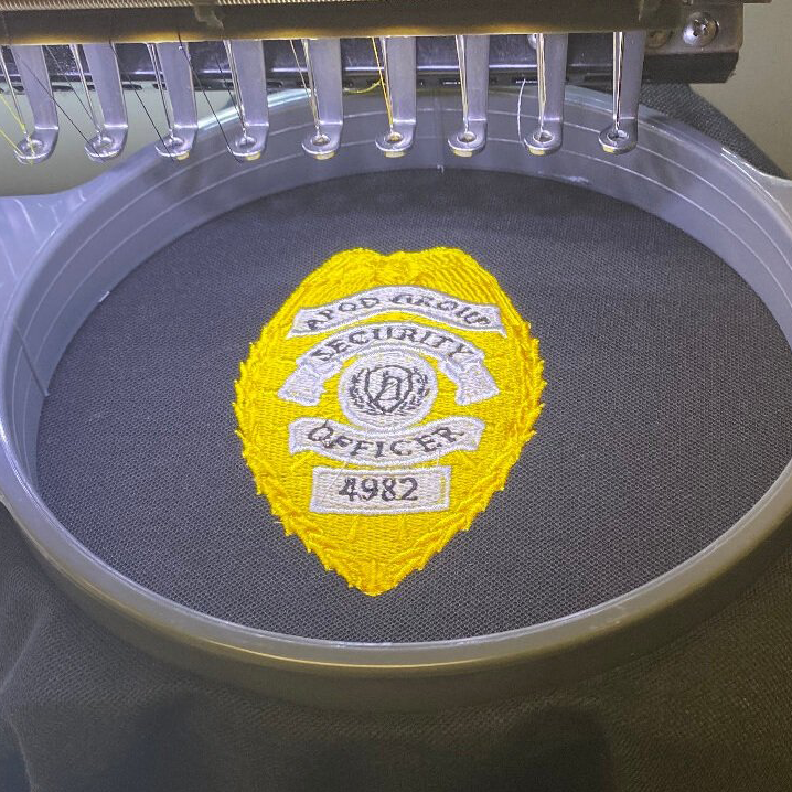 Security Embroidery