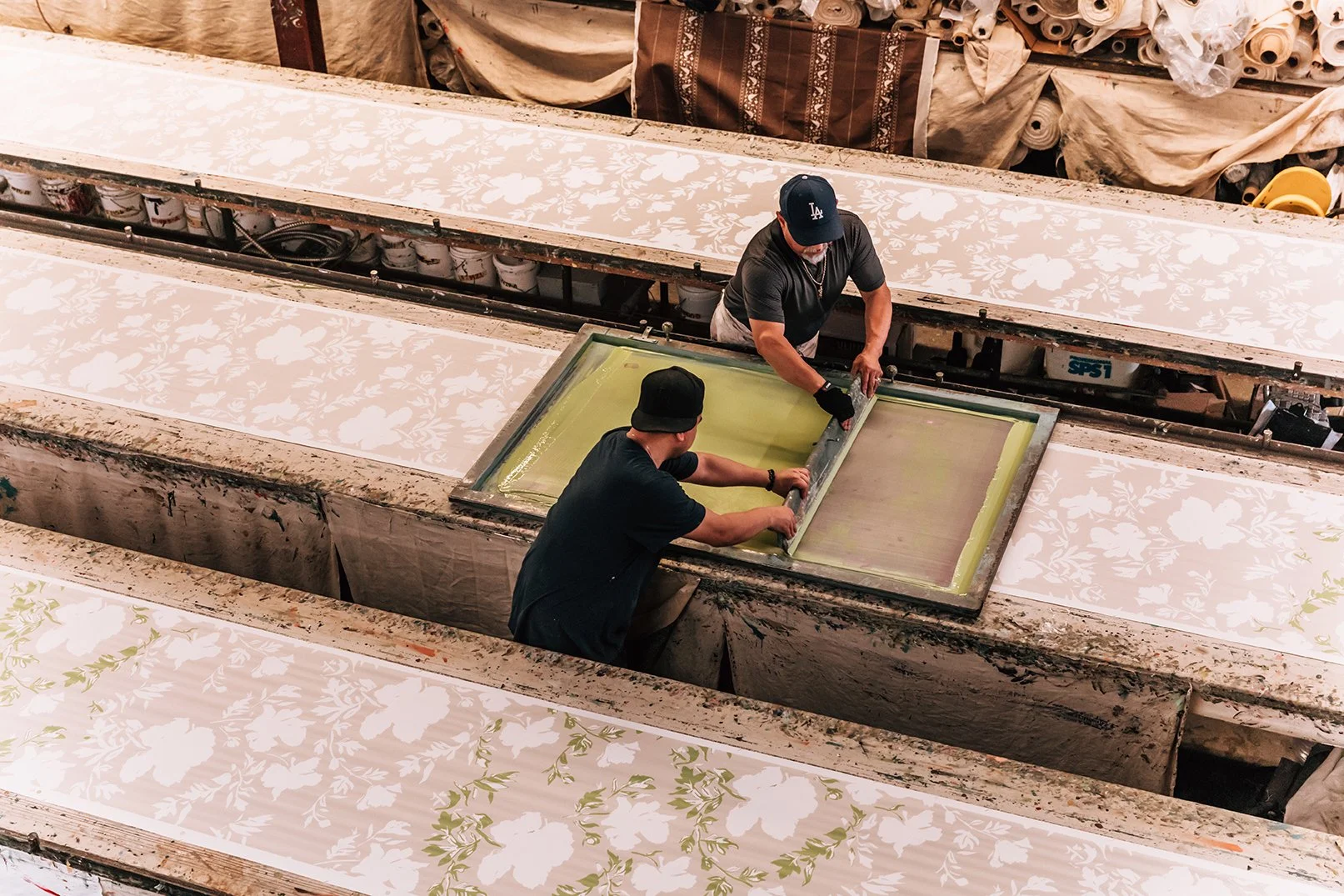 Fabric & Wallpaper Screen Printing — Advanced Screen Graphics