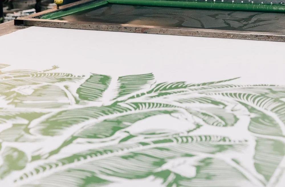 Fabric & Wallpaper Screen Printing — Advanced Screen Graphics