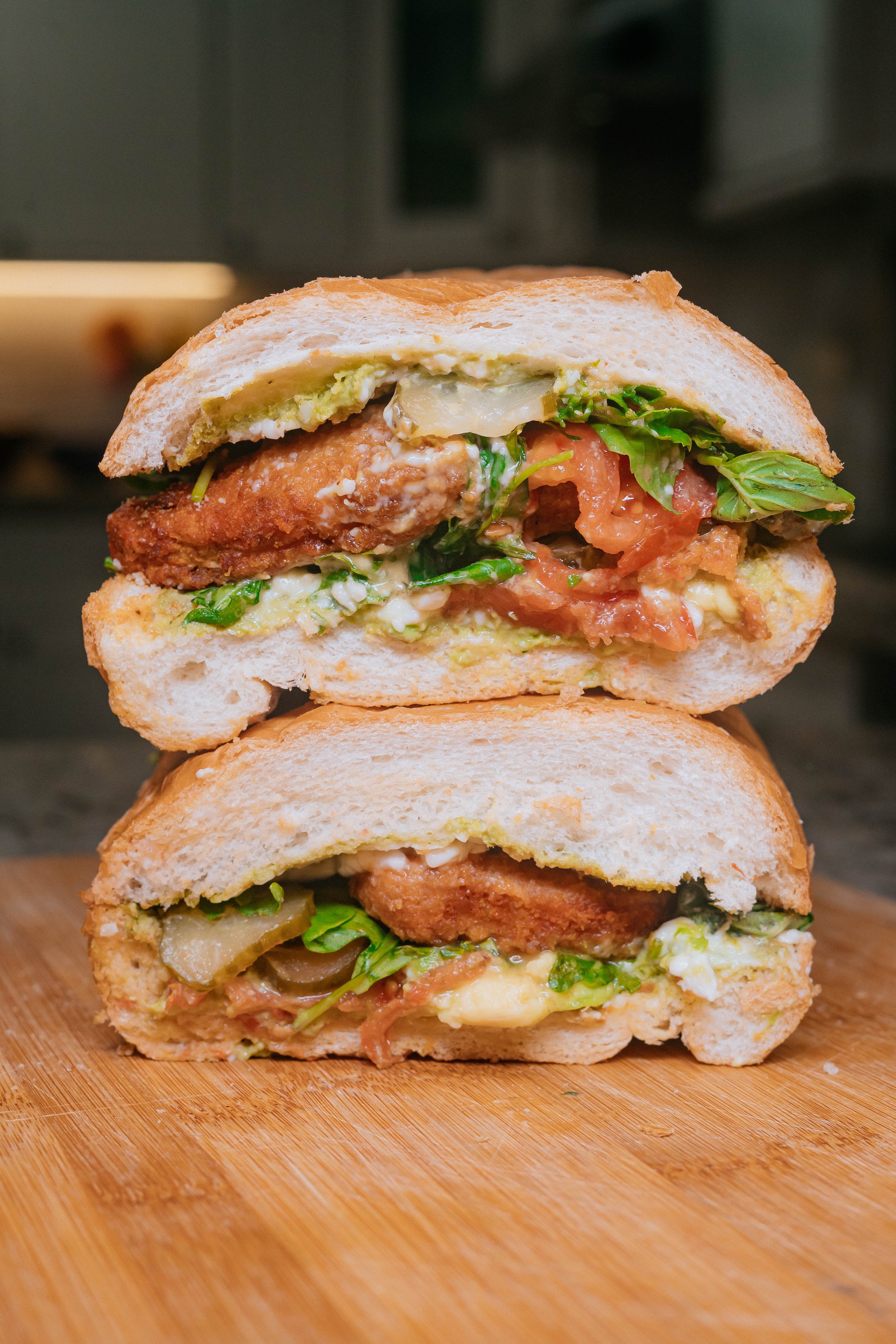 Spicy Vegan Chicken Sub Sandwich — One Great Vegan