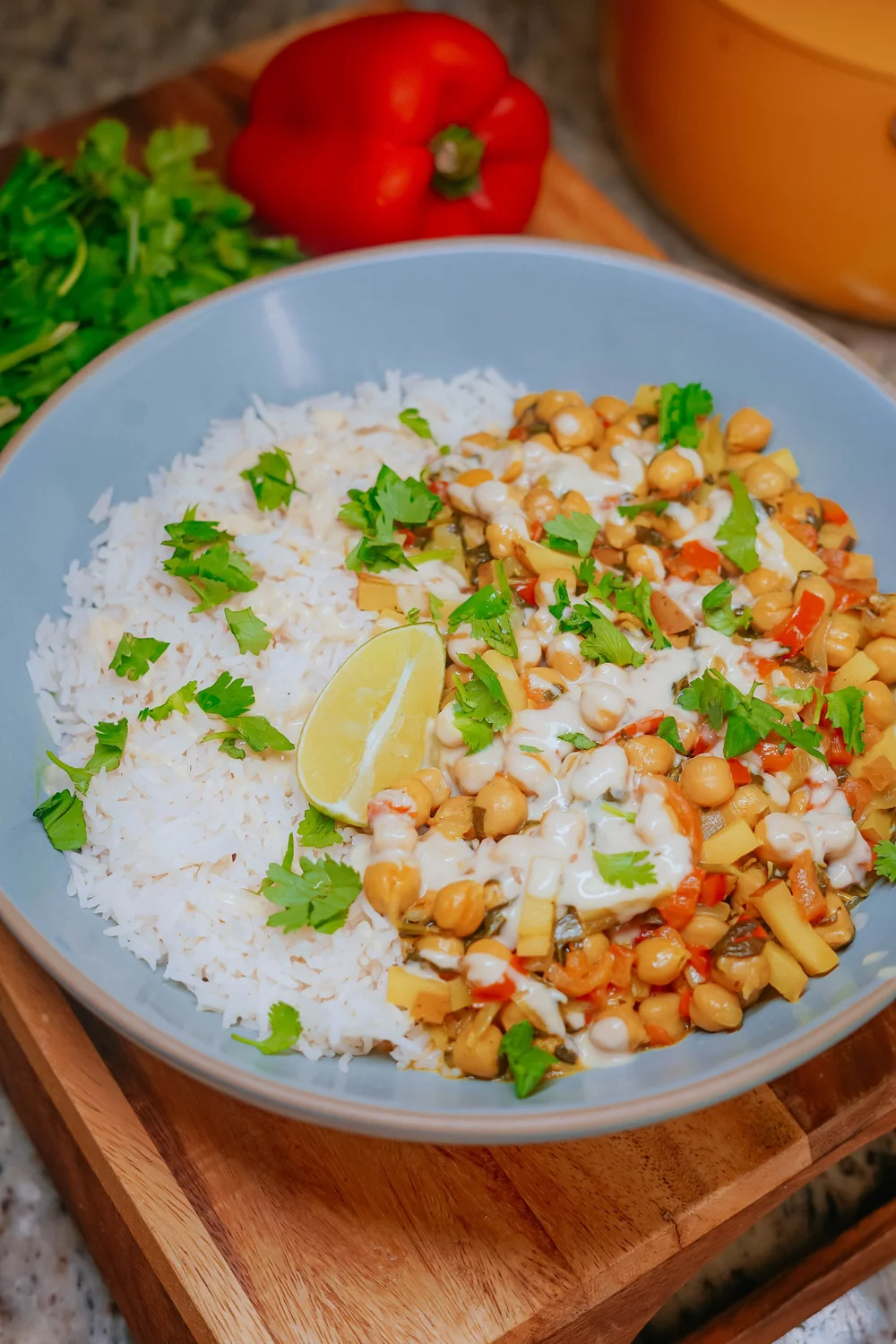 Creamy Curry Bowl — One Great Vegan