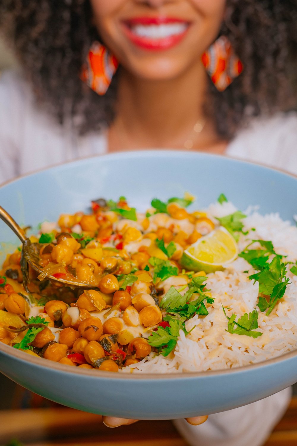 Creamy Curry Bowl — One Great Vegan