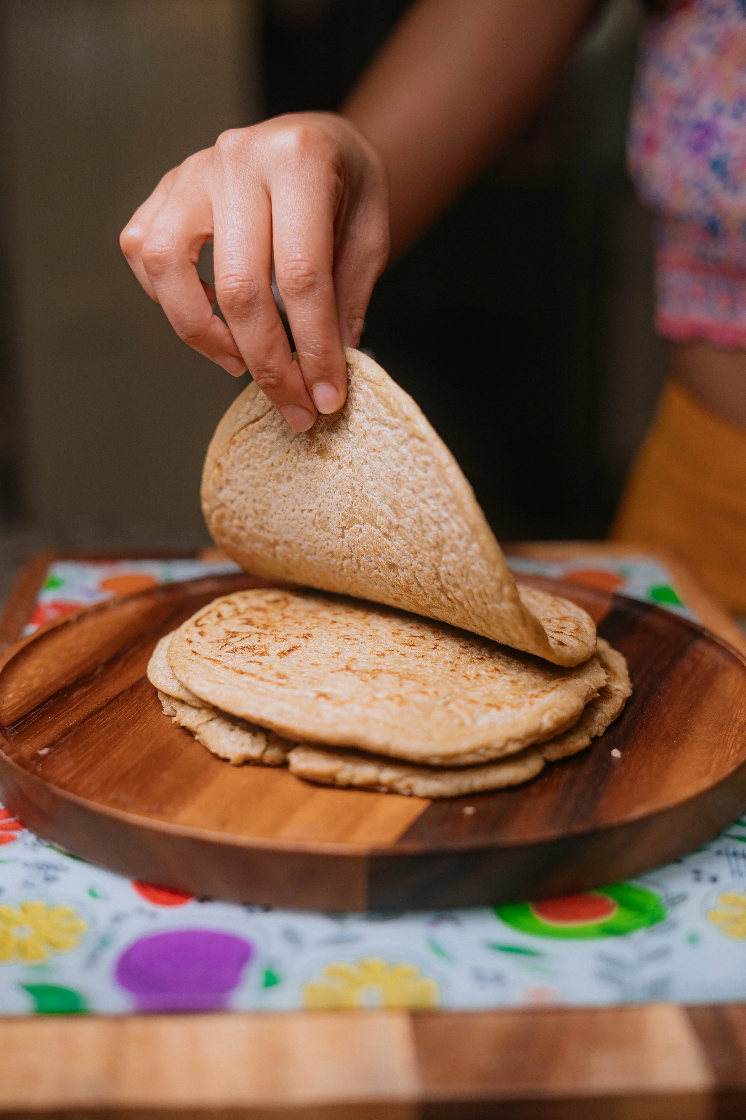 2 Ingredient Oat Wraps — One Great Vegan