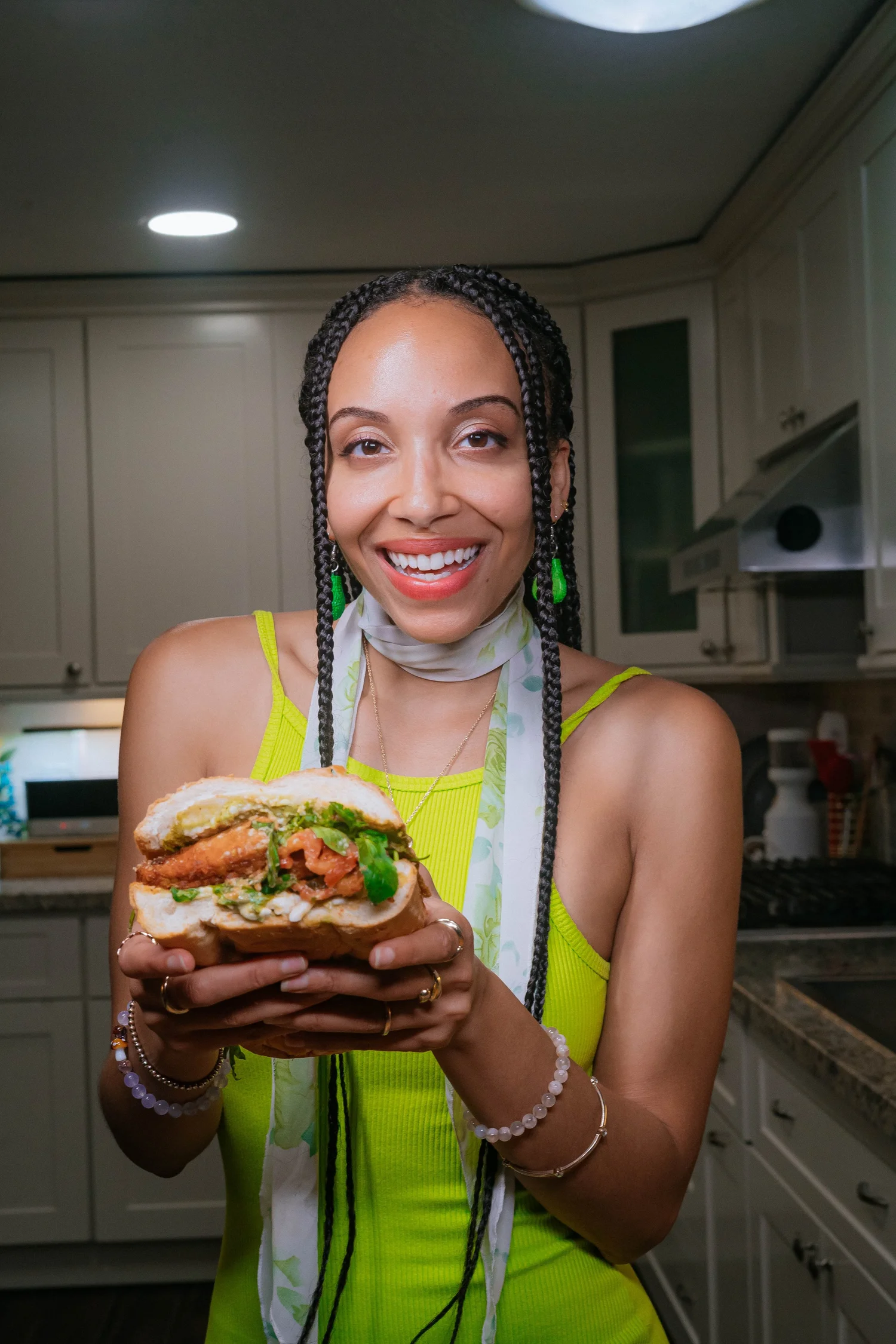 Spicy Vegan Chicken Sub Sandwich — One Great Vegan