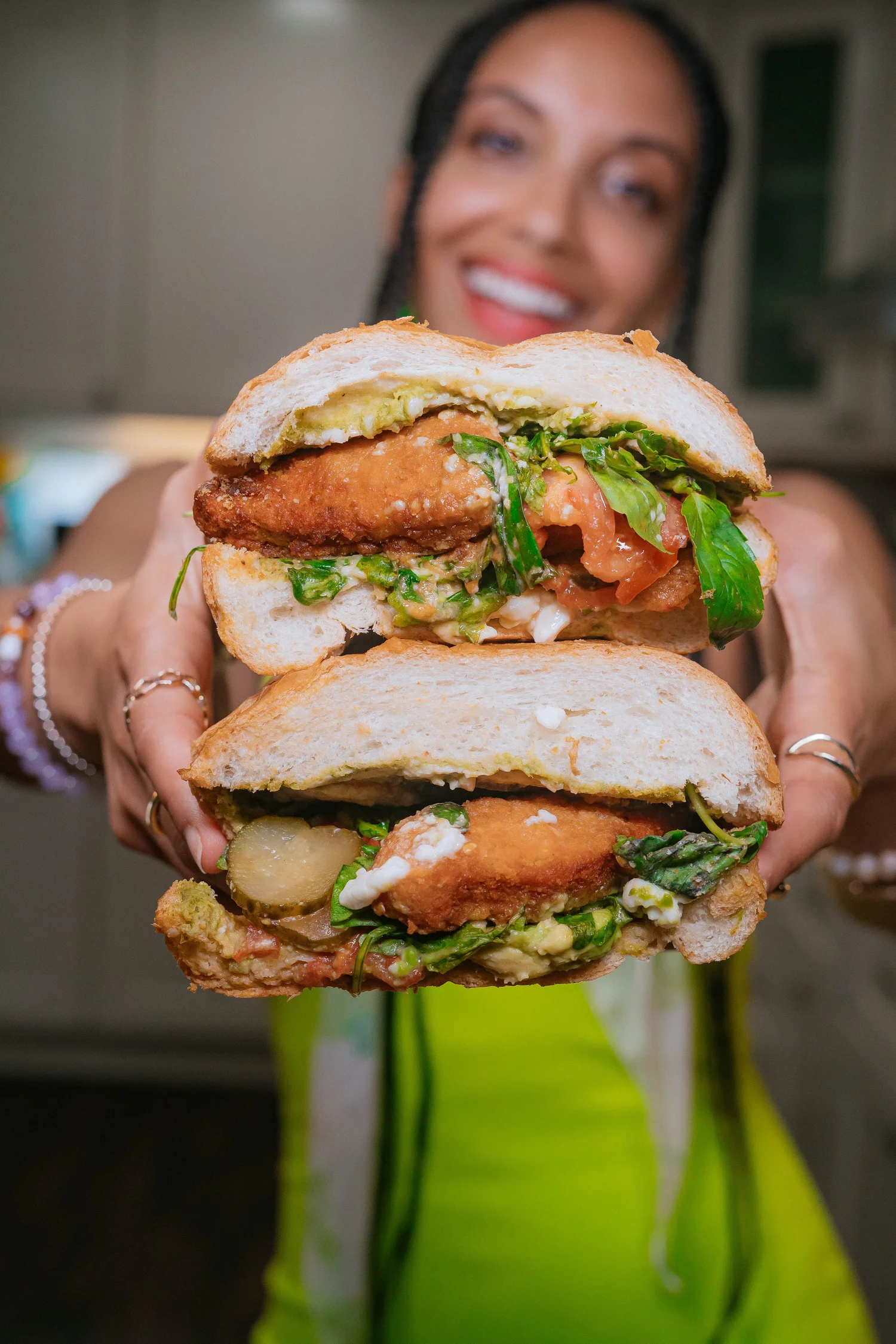 Spicy Vegan Chicken Sub Sandwich — One Great Vegan