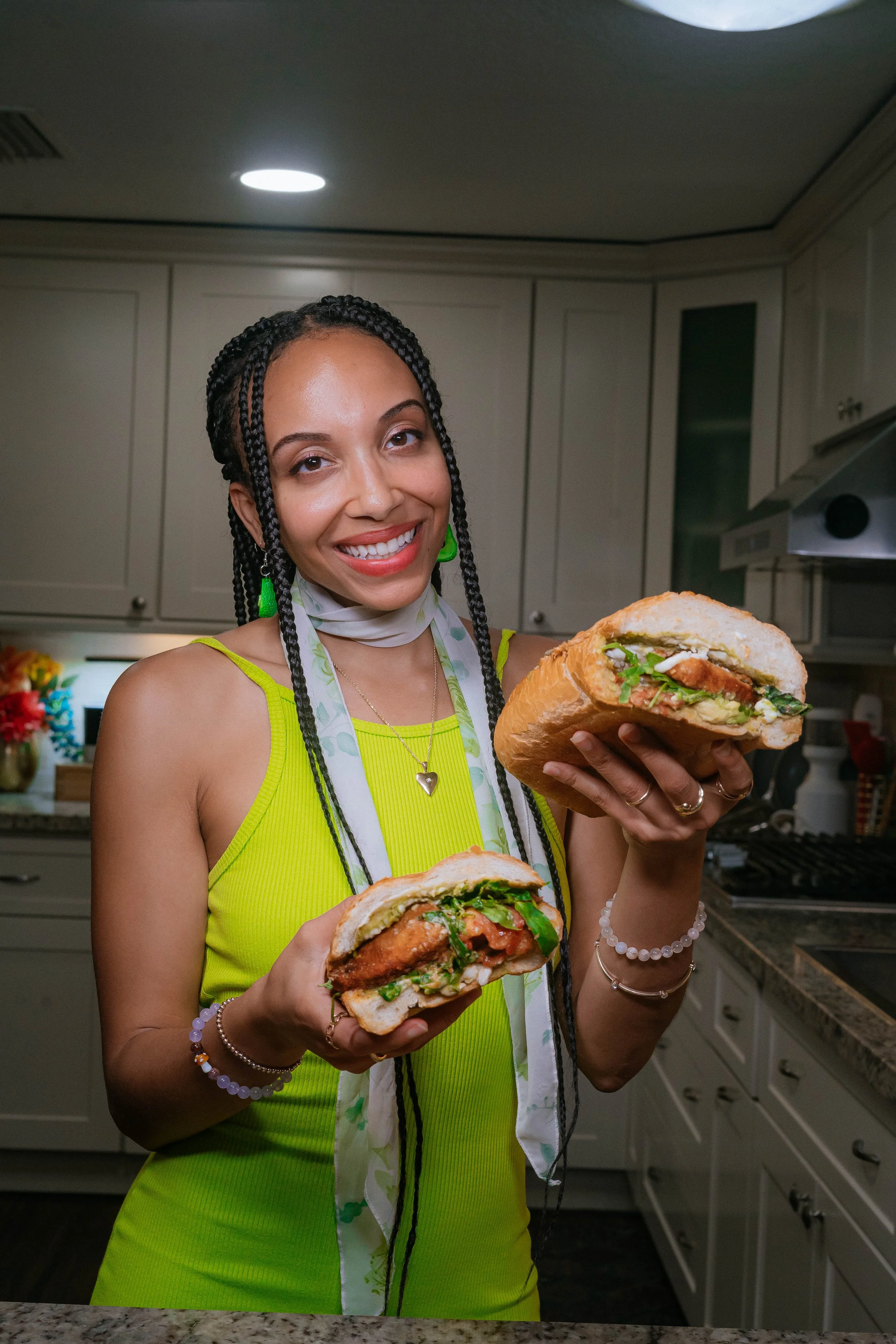 Spicy Vegan Chicken Sub Sandwich — One Great Vegan