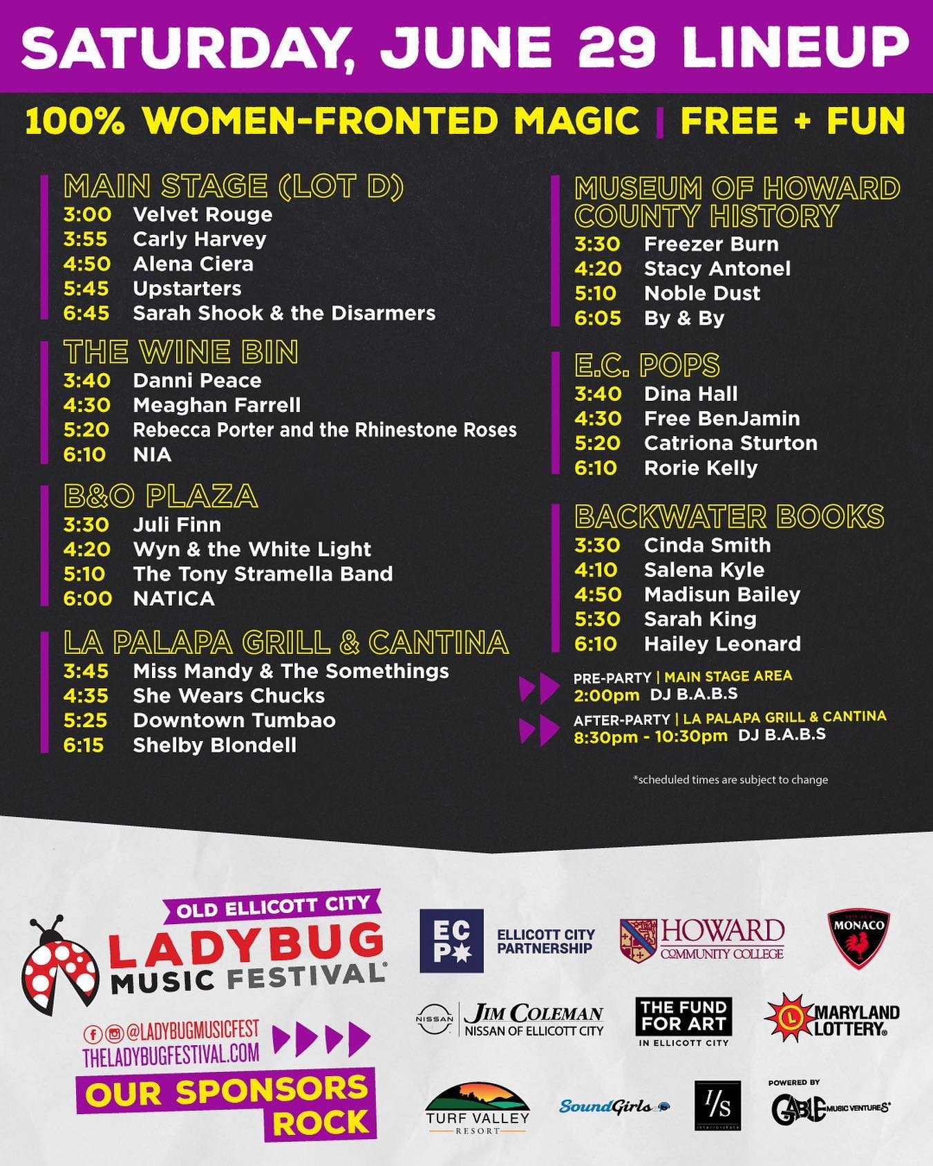 The Ladybug Music Festival