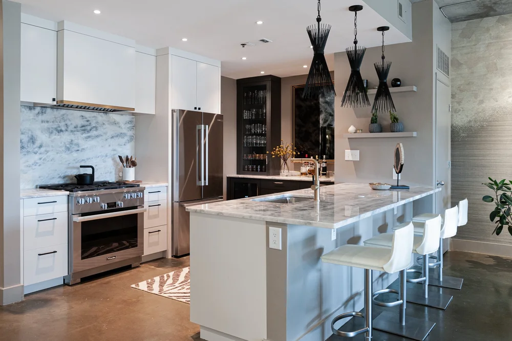 Atlanta Condo Makeover: A Luxe Interior Design Before & After — Violet ...