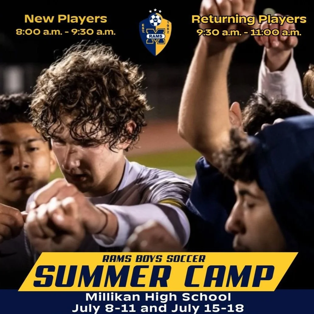 SUMMER CAMP 2024 — Millikan Boys Soccer