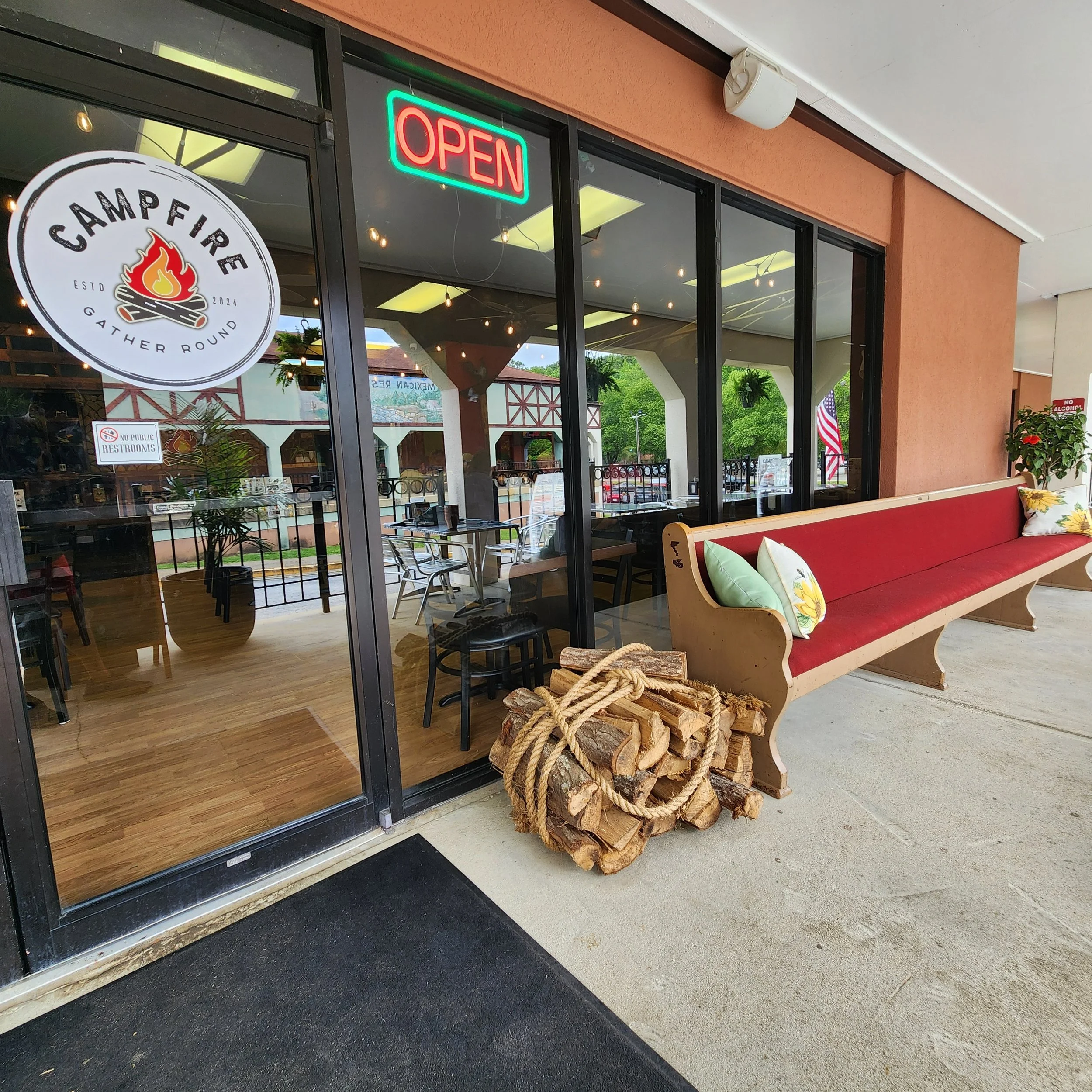 Campfire. Gather Round. | Helen's Highest Rated Restaurant