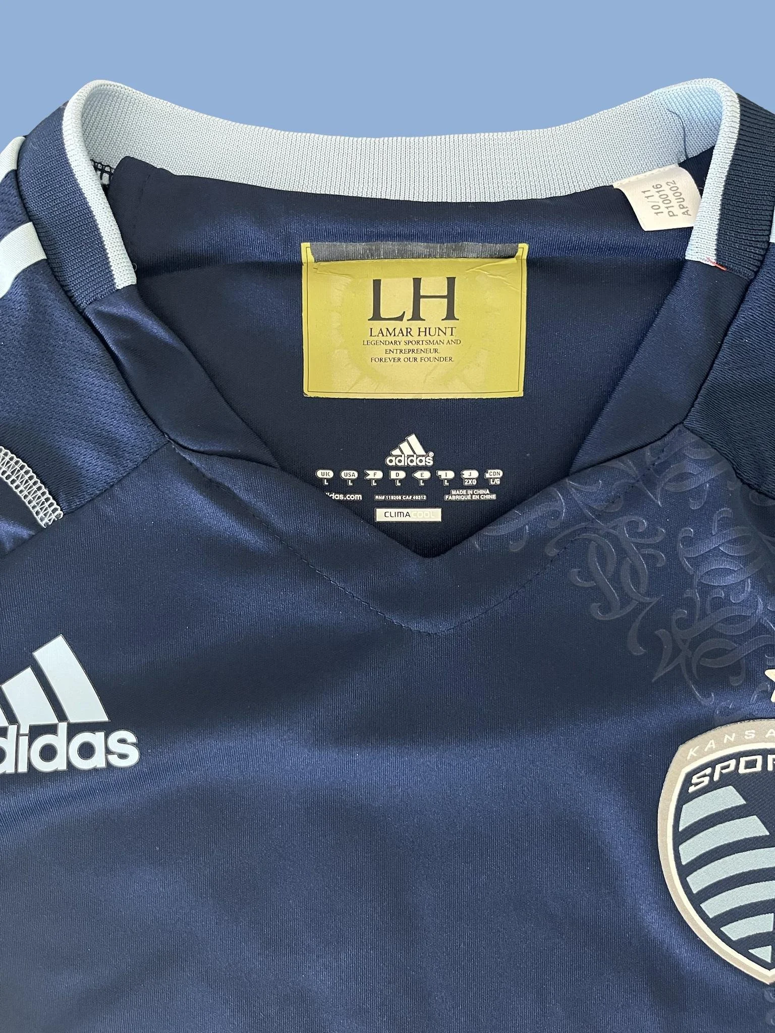 Roger Espinoza 2012 Sporting Kansas City Secondary Match Worn Shirt ...