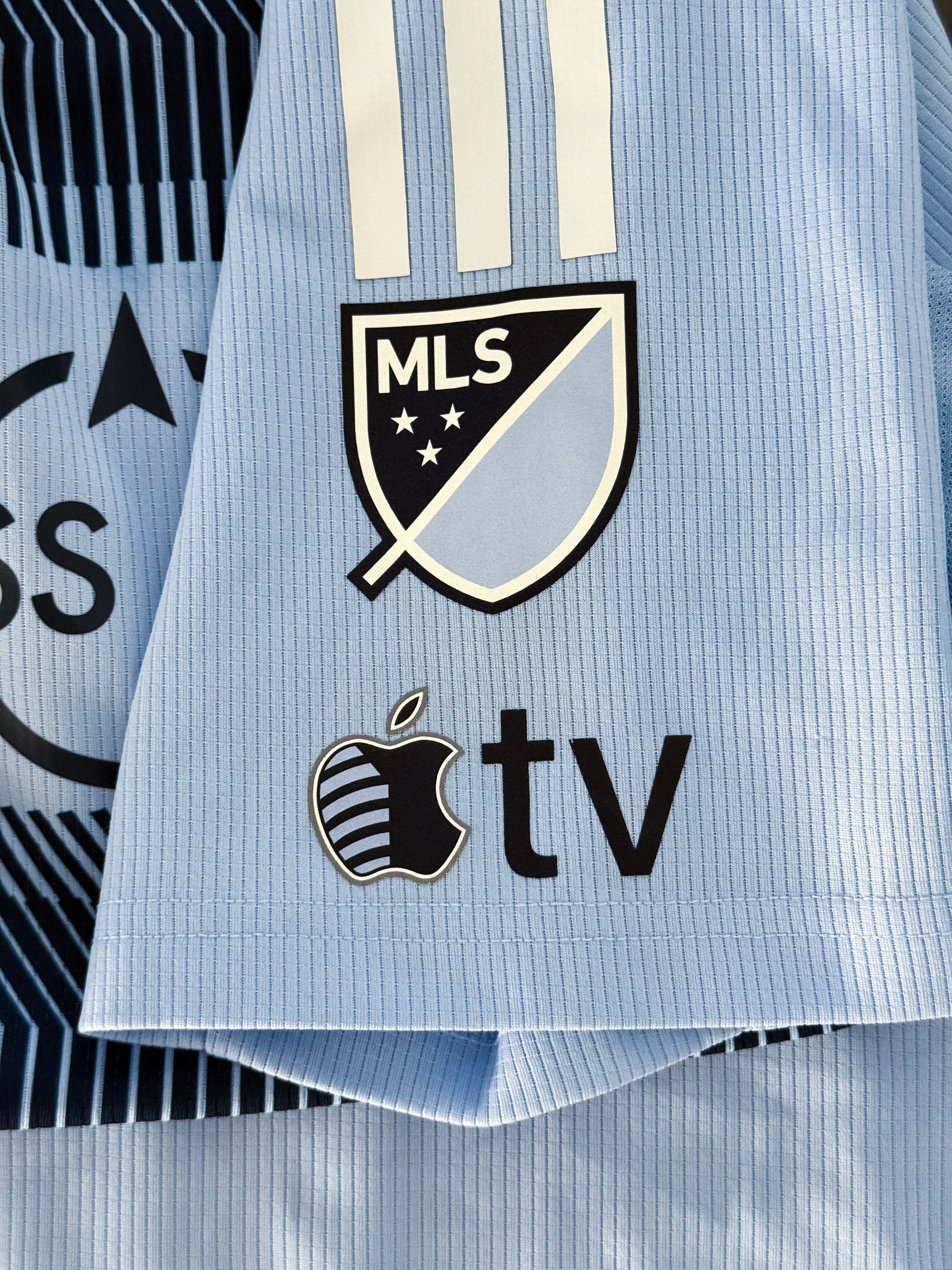 Shapi Suleymanov 2025 Sporting Kansas City Primary Match Worn Shirt ...