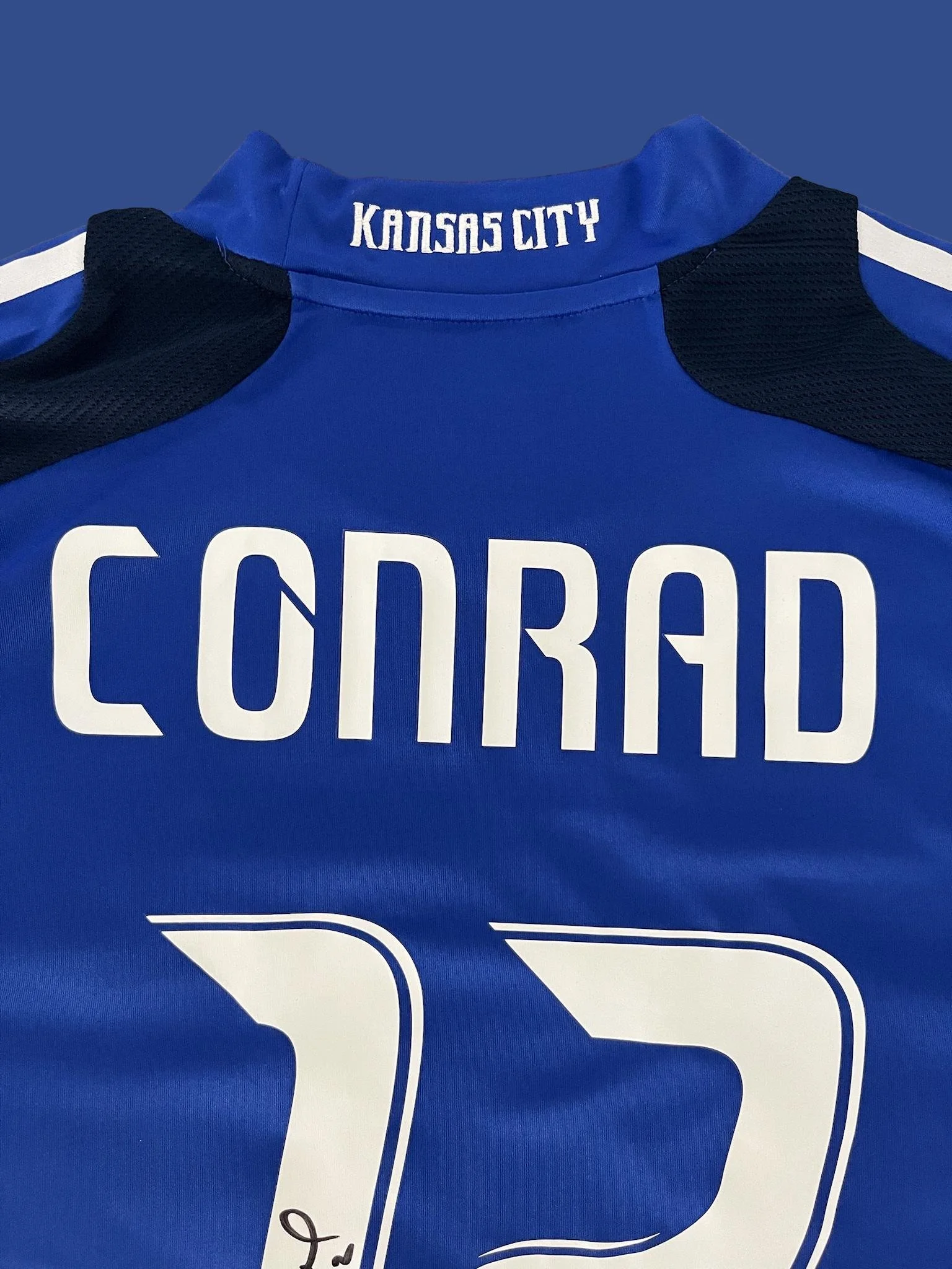 Jimmy Conrad 2009 Kansas City Wizards Primary Match Worn/Issued Shirt ...