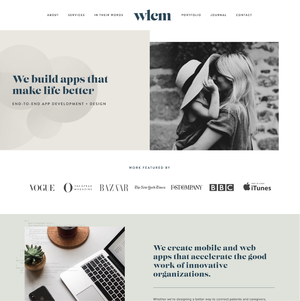 WLCM Is Live On Squarespace