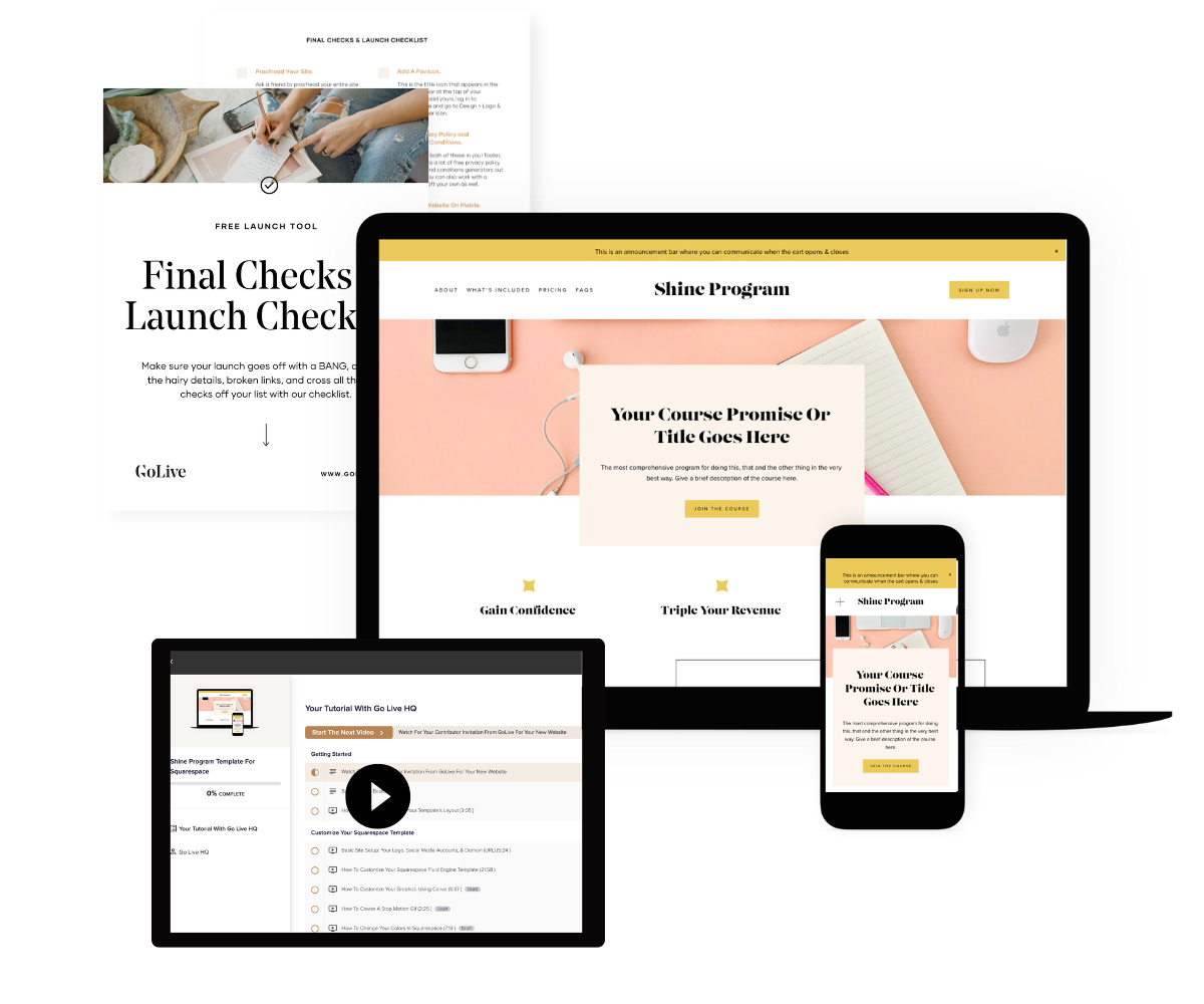 Shine Program Template