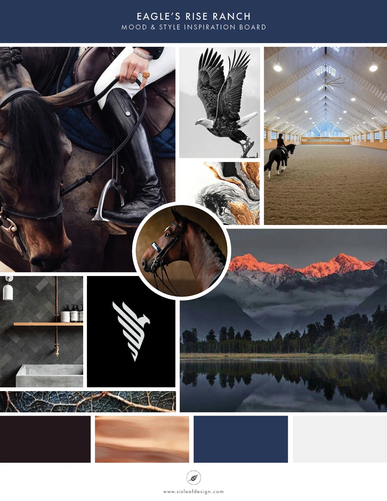 How To Start Your Brand With A Mood Board — Six Leaf Design | Freelance ...