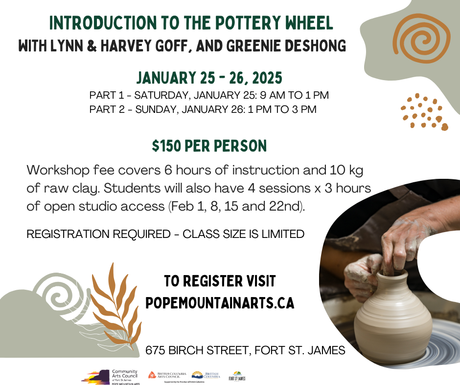 Introduction to the Pottery Wheel - Part 1 — Pope Mountain Arts