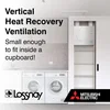 Lossnay Fresh Air Ventilation, Heat Recovery, Cost Effective