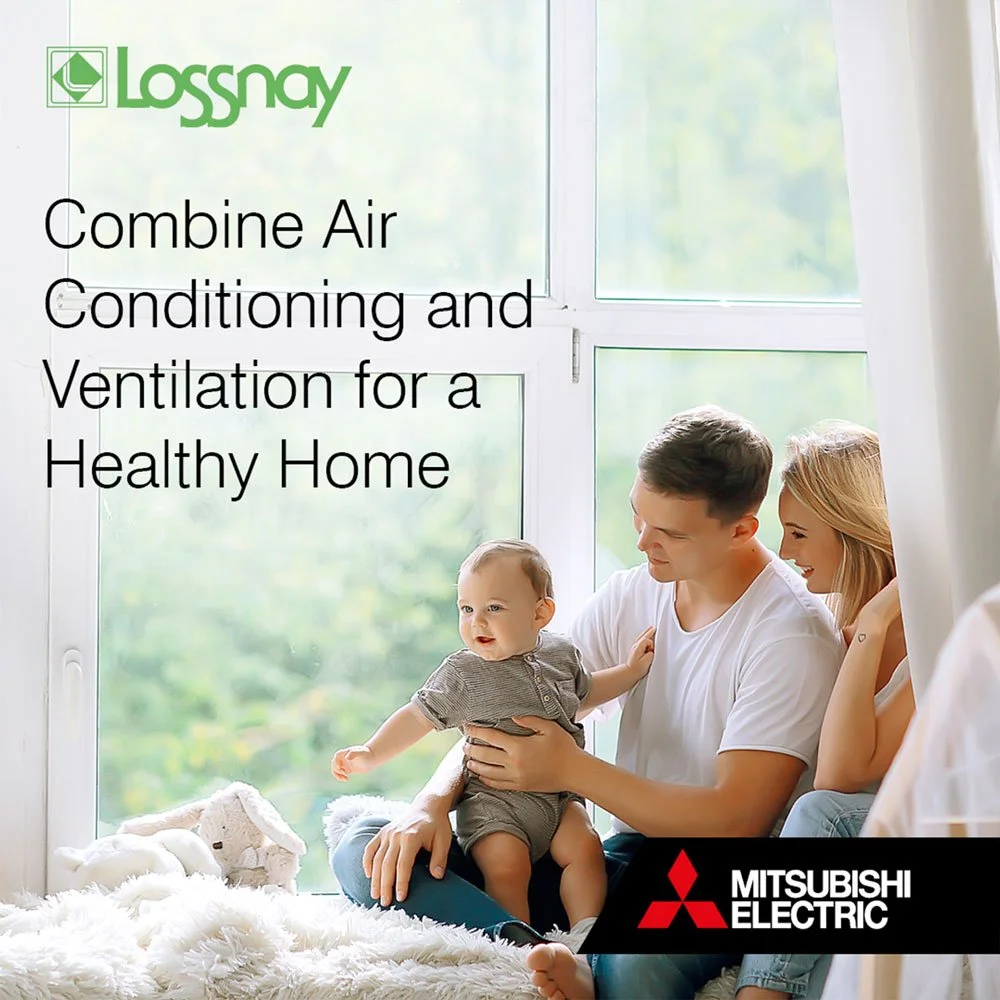 Lossnay Fresh Air Ventilation, Heat Recovery, Cost Effective