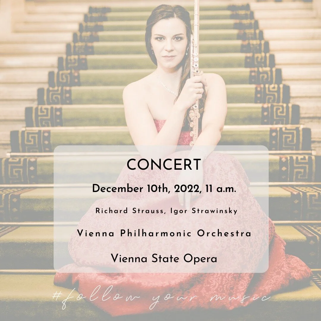 Karin Bonelli - flutist at the Vienna Philharmonic Orchestra