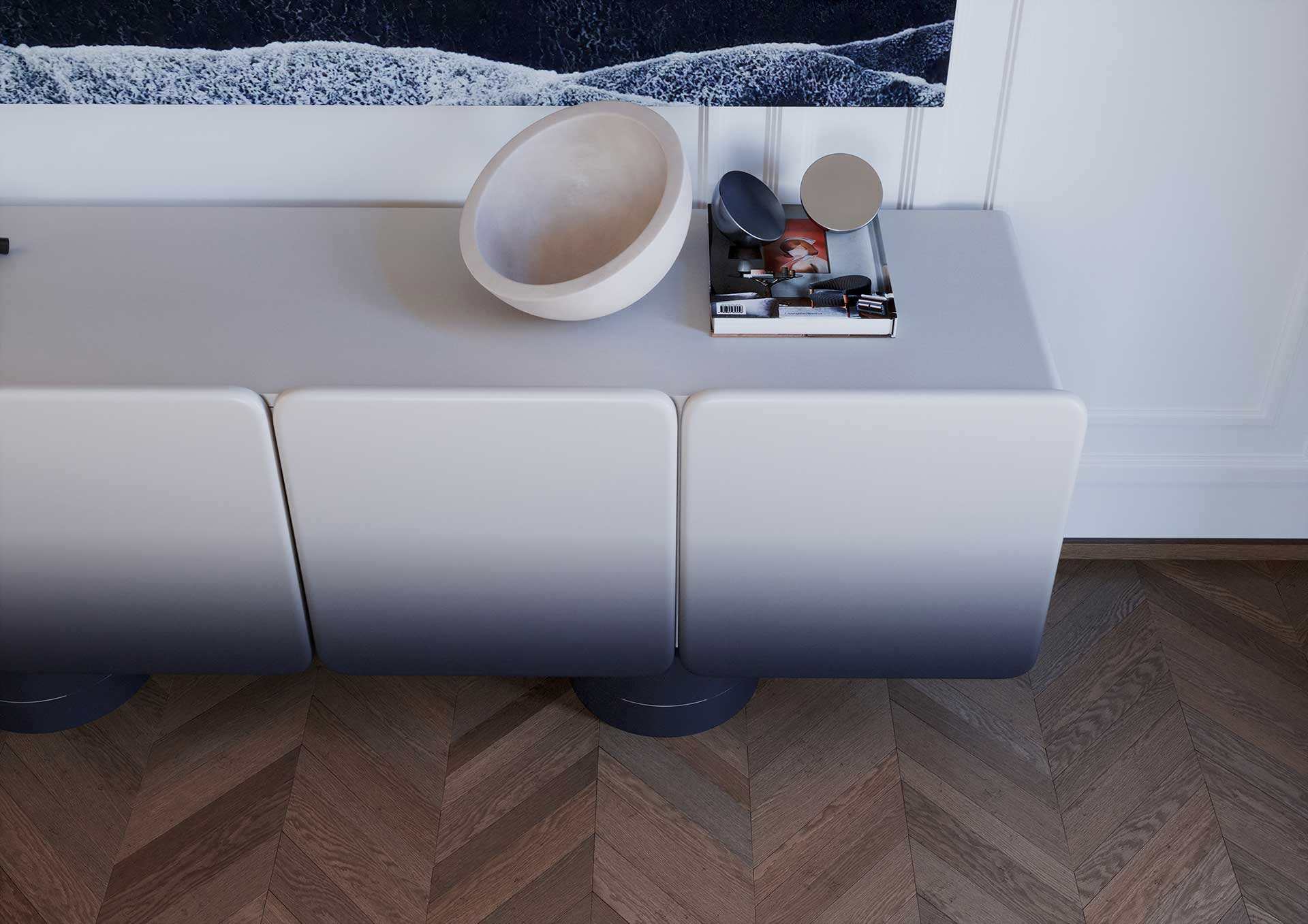 Venus Sideboard Gradient Lacquer — ULTRAMOBILI