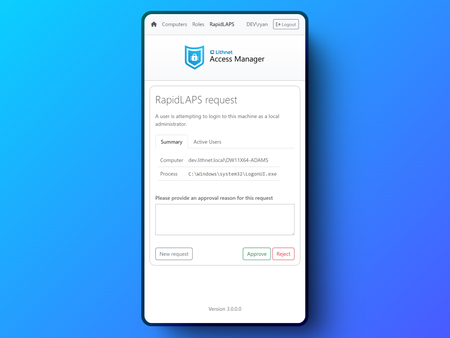 RapidLAPS - Lithnet Access Manager — Lithnet