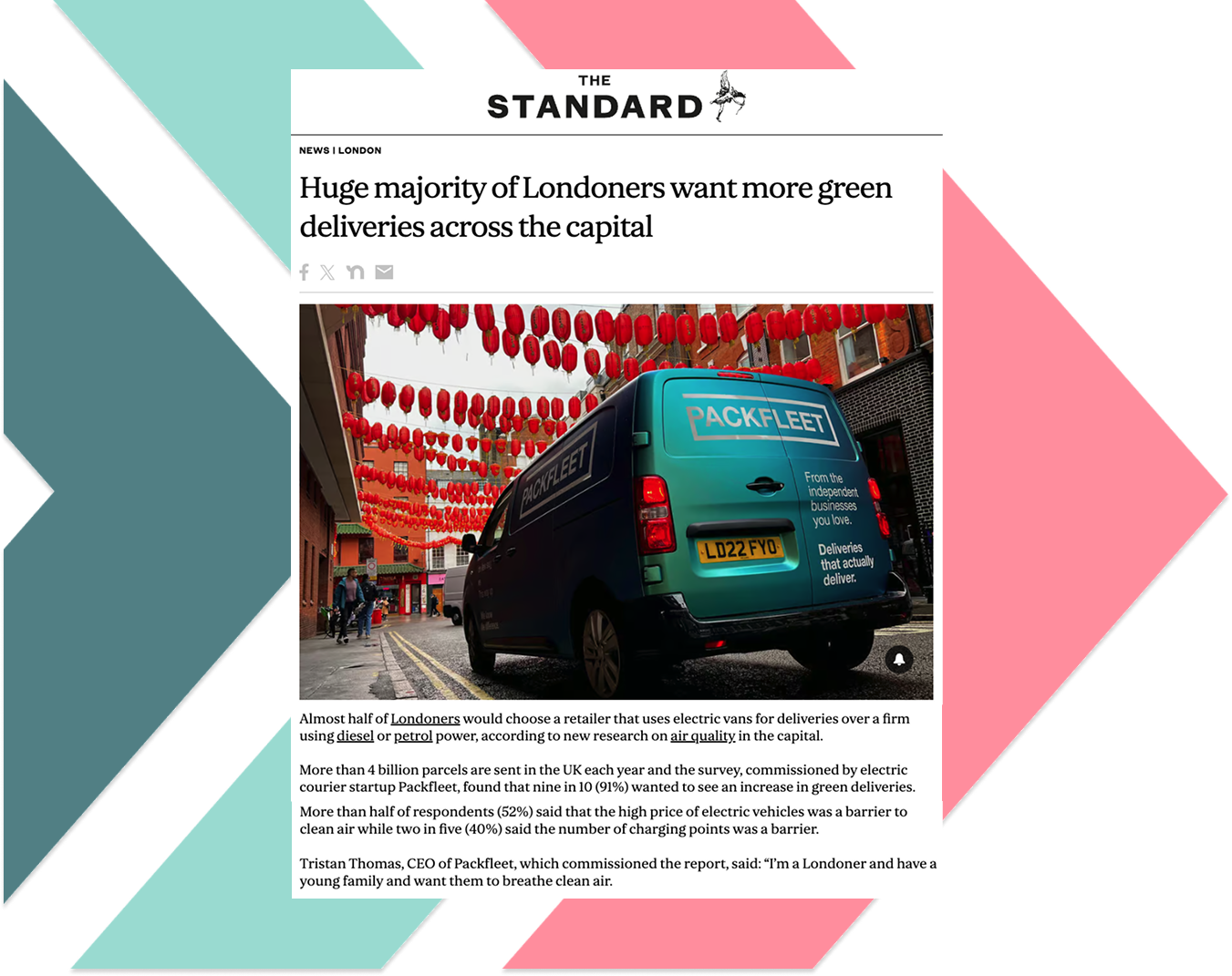 How eye-catching photos of Packfleet’s vans delivered top media results — Harpswood