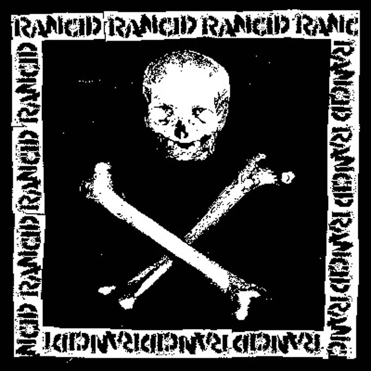 Rancid Logo Skull