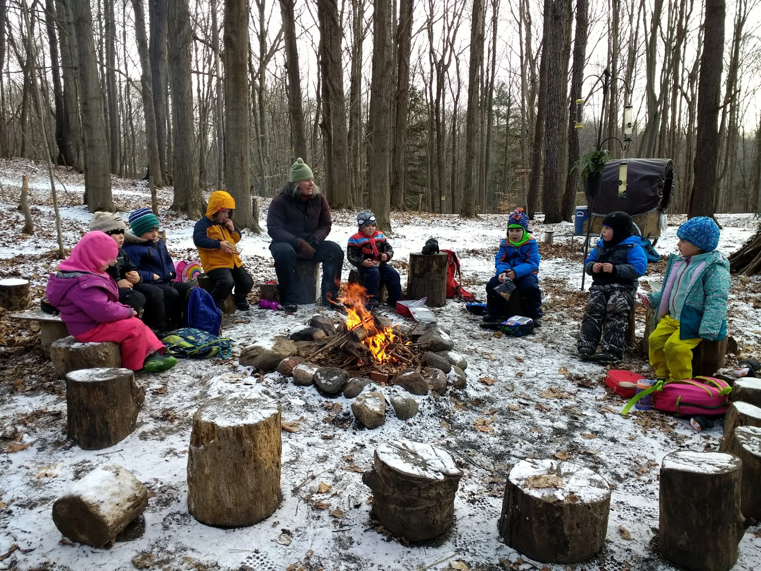 Forest Preschool — Lime Hollow Nature Center