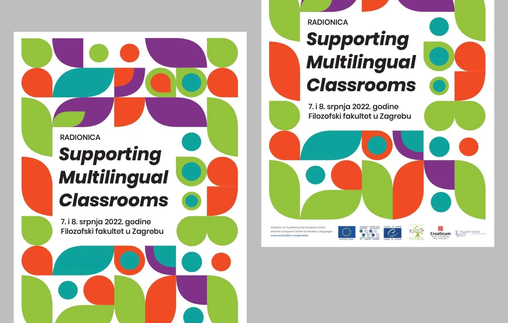 Supporting Multilingual Classrooms Workshop Identity — Studio Disegnat