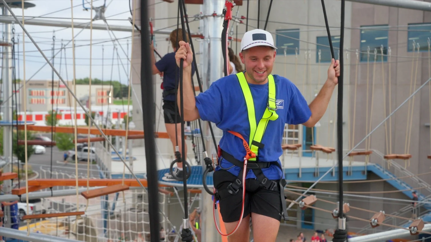 Outdoor Ropes Course in Meridian Near Boise | Vertical View — Vertical View