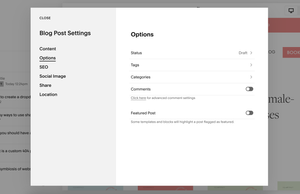 How to organise your blog on your Squarespace website