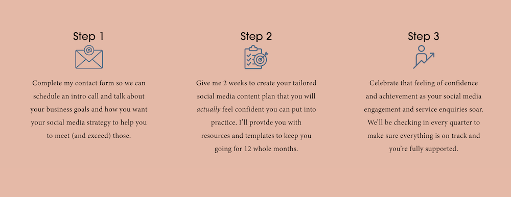 The essentials of a high-converting website service page