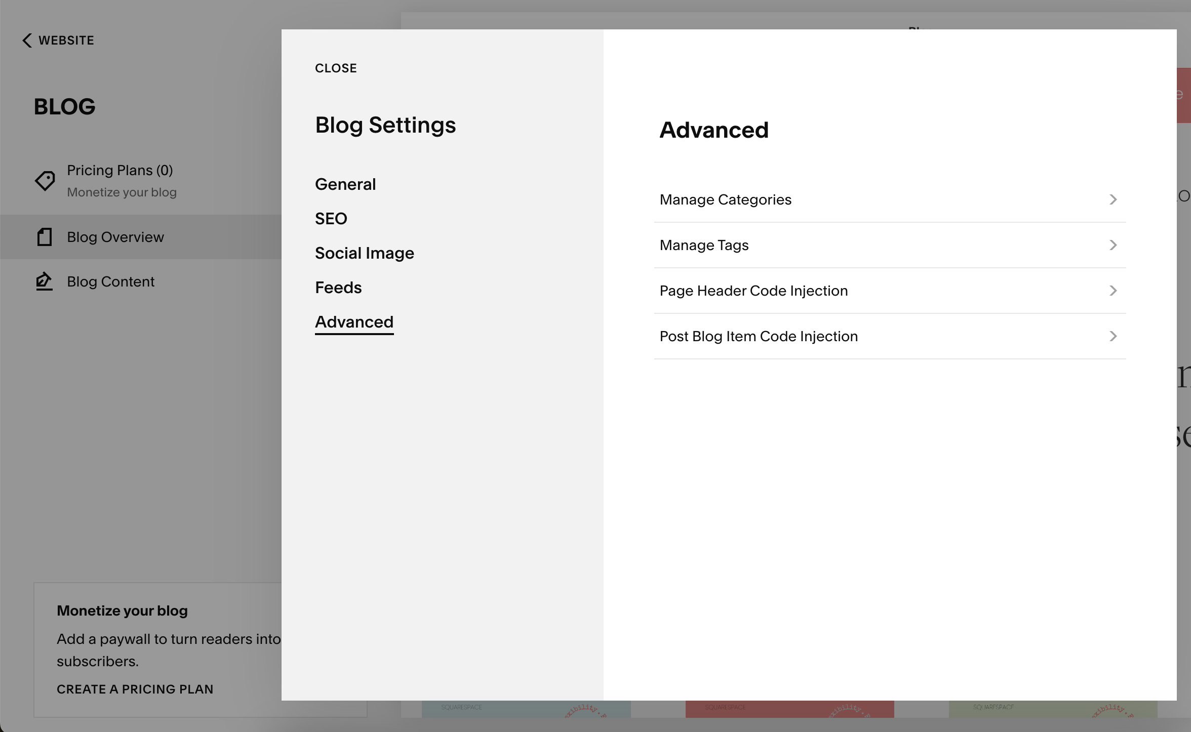 How to organise your blog on your Squarespace website