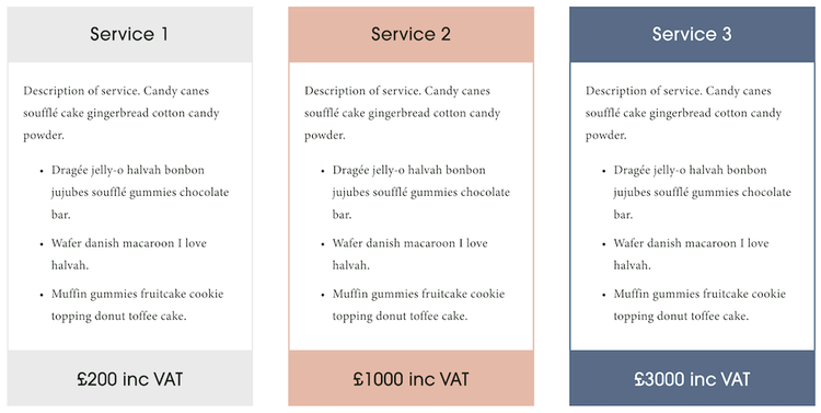 The essentials of a high-converting website service page