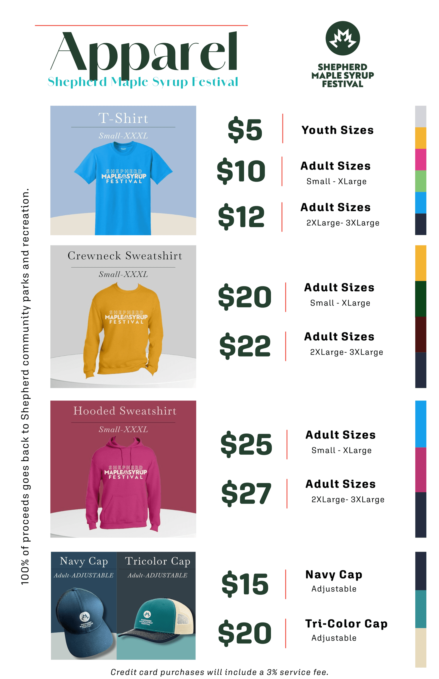 Apparel — Shepherd Maple Syrup Festival