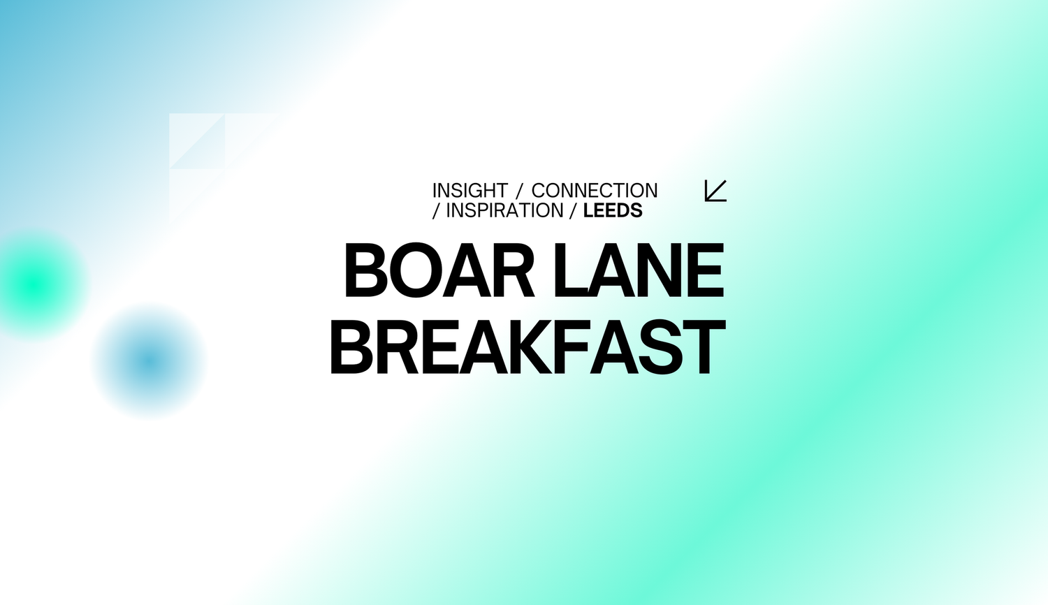 Boar Lane Breakfast — Holy Trinity Boar Lane