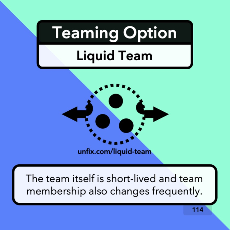 Teaming Options — unFIX
