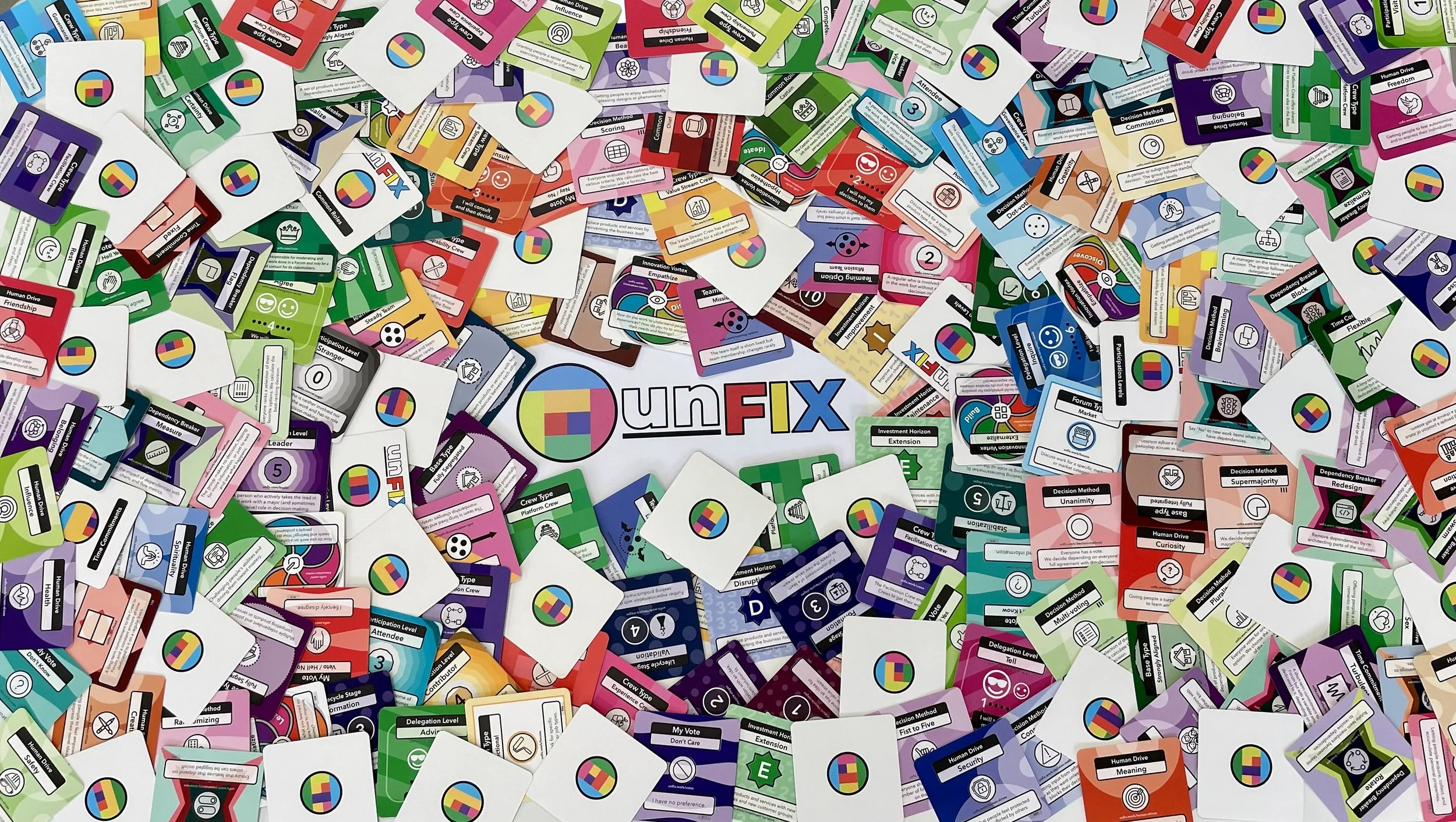 unFIX cards (Download, Shop, and App) — unFIX