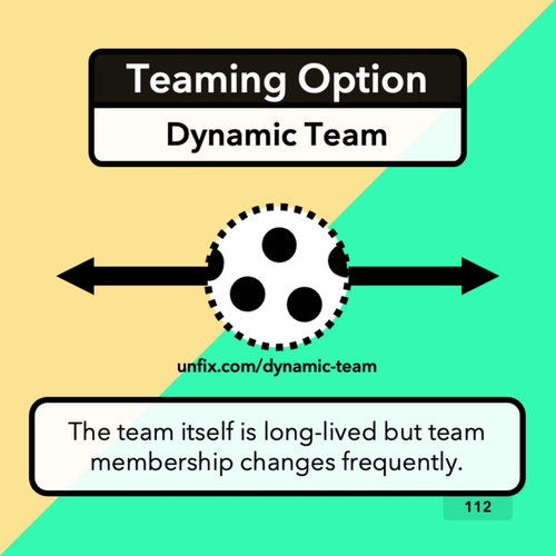 Teaming Options — unFIX