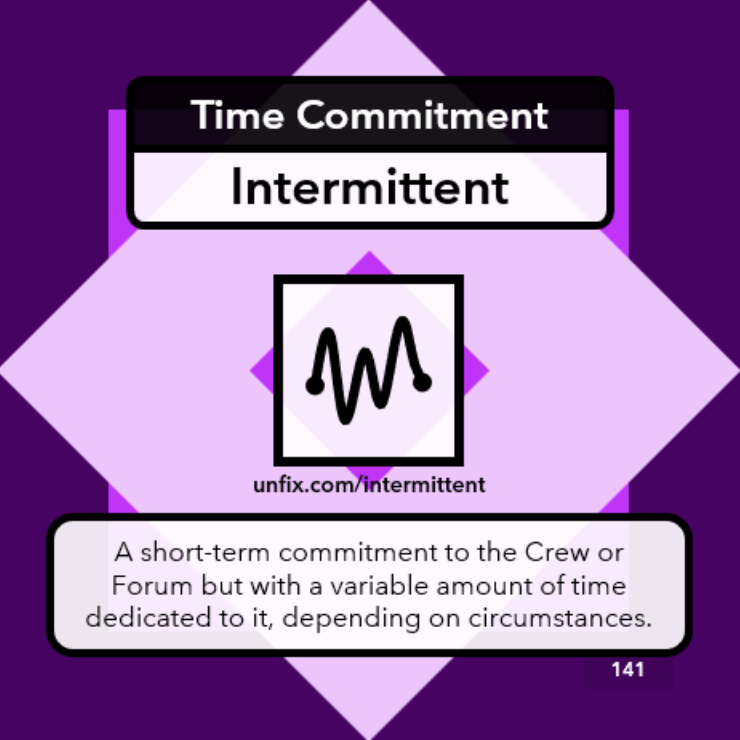 Time Commitments — unFIX