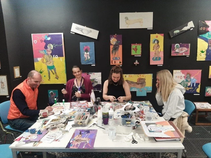 Creative Huddles - What are they, then? — South Tees Wellbeing Network