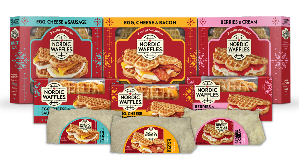 Irresistible Waffle Sandwiches | Nordic Waffles