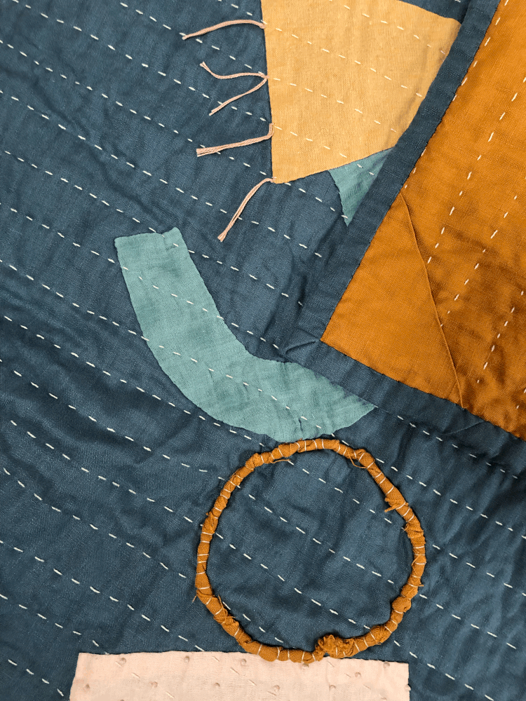 Remnants Wall Hanging — Rebekah Johnston Textile Artist